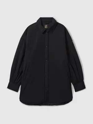 SCANDINAVIAN EDITION The Guide Padded Shirt Jacket - Black