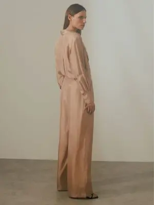 ATELIER Lorenza Belted Wide Leg Jumpsuit