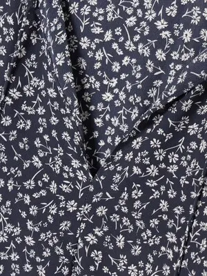 Matteau Tie-neck Floral-print Blouse