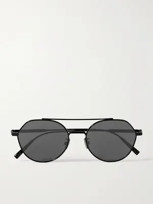 Dior Diorblacksuit R6u Aviator Sunglasses - Black