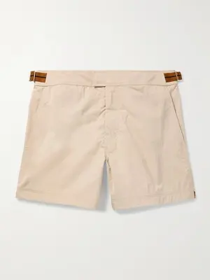 Mid Rise Swim Shorts For Men