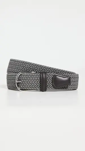 Anderson's Nylon Woven Belt - Grey G2