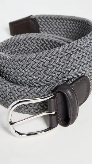 Anderson's Nylon Woven Belt - Grey G2
