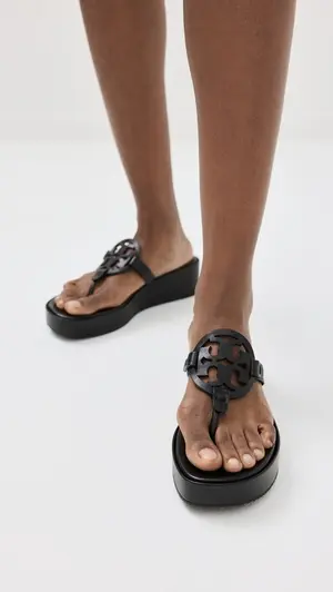 Tory Burch Miller Wedge Sandals