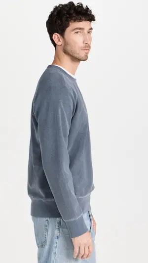 S.k.u. Twillback Terry Reversible Crewneck Sweatshirt