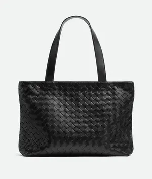 BOTTEGA  VENETA Zipped Tote - Black