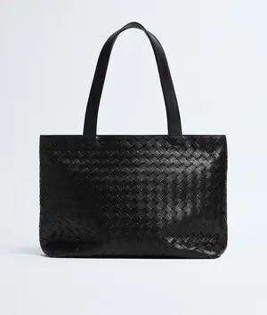 Bottega Veneta Zipped Tote - Black