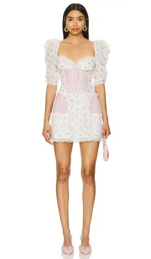 Tie Shoulder Mini Dress