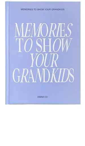 35MM CO. Coffee Table Photo Album - Blue