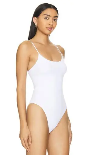 Alexander Wang Cotton Rib Seamless Tank Bodysuit