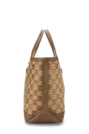 Gucci Gg Libeccio Raffia Sunset Tote