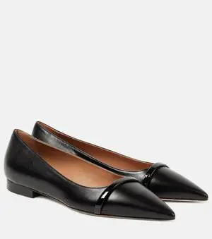 Women's Leather Pointed-Toe Flats