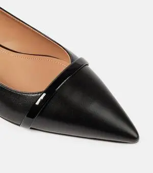 MALONE SOULIERS Jhene Leather Ballet Flats