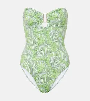 Melissa Odabash Como Printed Strapless One Piece Swimsuit - Multicoloured