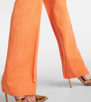 Etro High-rise Straight Trousers