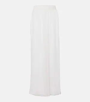 Jade Swim Mika Sheer Palazzo Pants