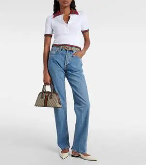 Gucci High-rise Straight Jeans