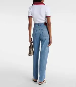 Gucci High-rise Straight Jeans