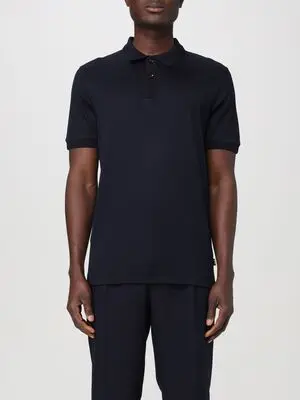 BOSS Polo Shirt Men Blue