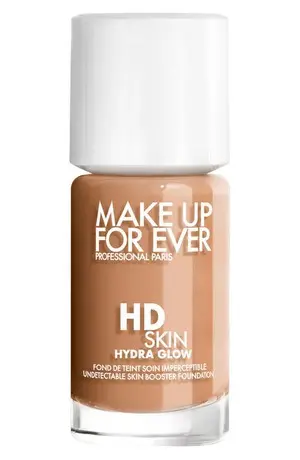 MAKE UP FOR EVER Hd Skin Hydra Glow Skin Care Foundation With Hyaluronic Acid - 3r44 - Cool Amber
