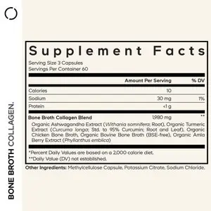 CODEAGE Bone Broth Collagen Peptides Supplement