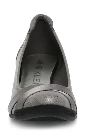 Anne Klein Timeout Wedge Pump - Pewter