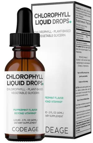 CODEAGE Chlorophyll Liquid Drops Supplement - White