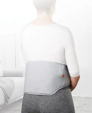 SHARPER IMAGE Calming Heat Massaging Heated Lumbar Wrap