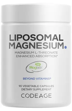 CODEAGE Liposomal Magnesium L-threonate Supplement - White