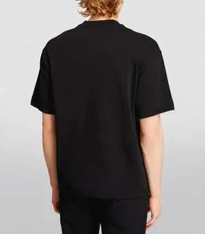 Emporio Armani Cotton Appliqué-eagle T-shirt