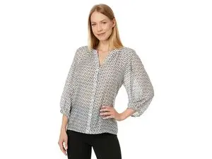Vince Camuto Raglan Sleeve Button-down Blouse