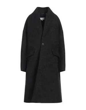 MAISON MARGIELA Cotton Blend Scuba Single-breasted Coat