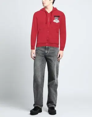 Moschino Cotton Sweatshirt - Red