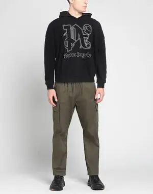 Palm Angels Cotton Sweatshirt - Black