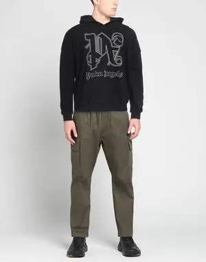 Palm Angels Cotton Sweatshirt - Black