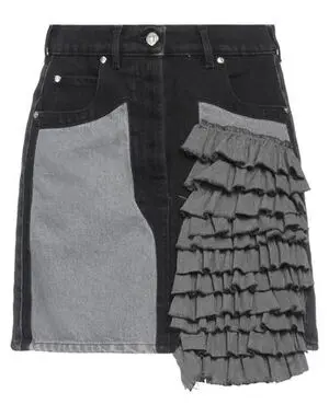 Msgm Black Wash Skirts