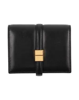 Marni Woman Wallet Magenta Size - Cow Leather, Brass Black