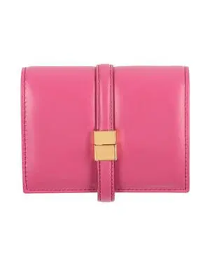 Marni Wallet Cow Leather, Brass - Magenta