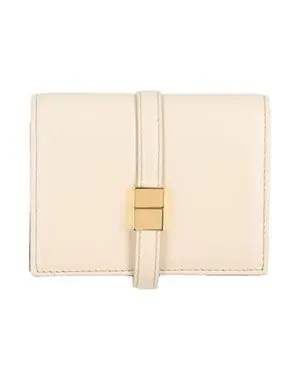Marni Woman Wallet Magenta Size - Cow Leather, Brass Off White