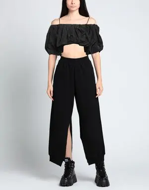 Pinko Off-the-shoulder Taffeta Top - Black
