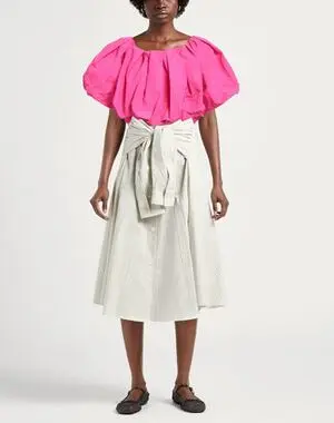 Pinko Off-the-shoulder Taffeta Top - Pink