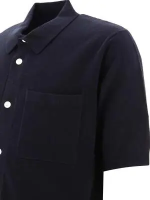Norse Projects Rollo' Knit Shirt - Blue
