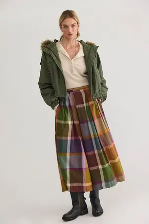 Rujuta Sheth Frida Plaid Pants - Erode Chex