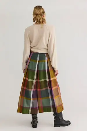 Rujuta Sheth Frida Plaid Pants - Erode Chex