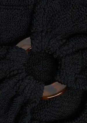 Hunza G Nadine Cut-out Seersucker Bikini