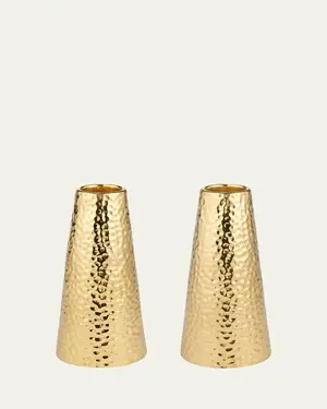 Aerin Tulln Small Candleholders, Set Of 2 - One-color