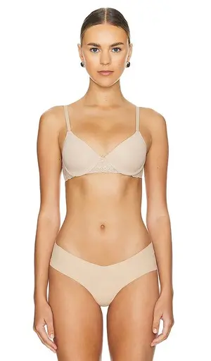 Natori Bliss Perfection Contour Bra In Neutral - Caf?