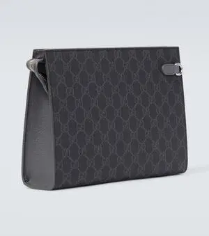 Gucci Gg Supreme Canvas Pouch - Multicoloured
