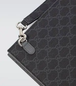 Gucci Gg Supreme Canvas Pouch - Multicoloured