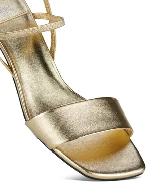 Jeffrey Campbell Adapt Slingback Sandals - Gold